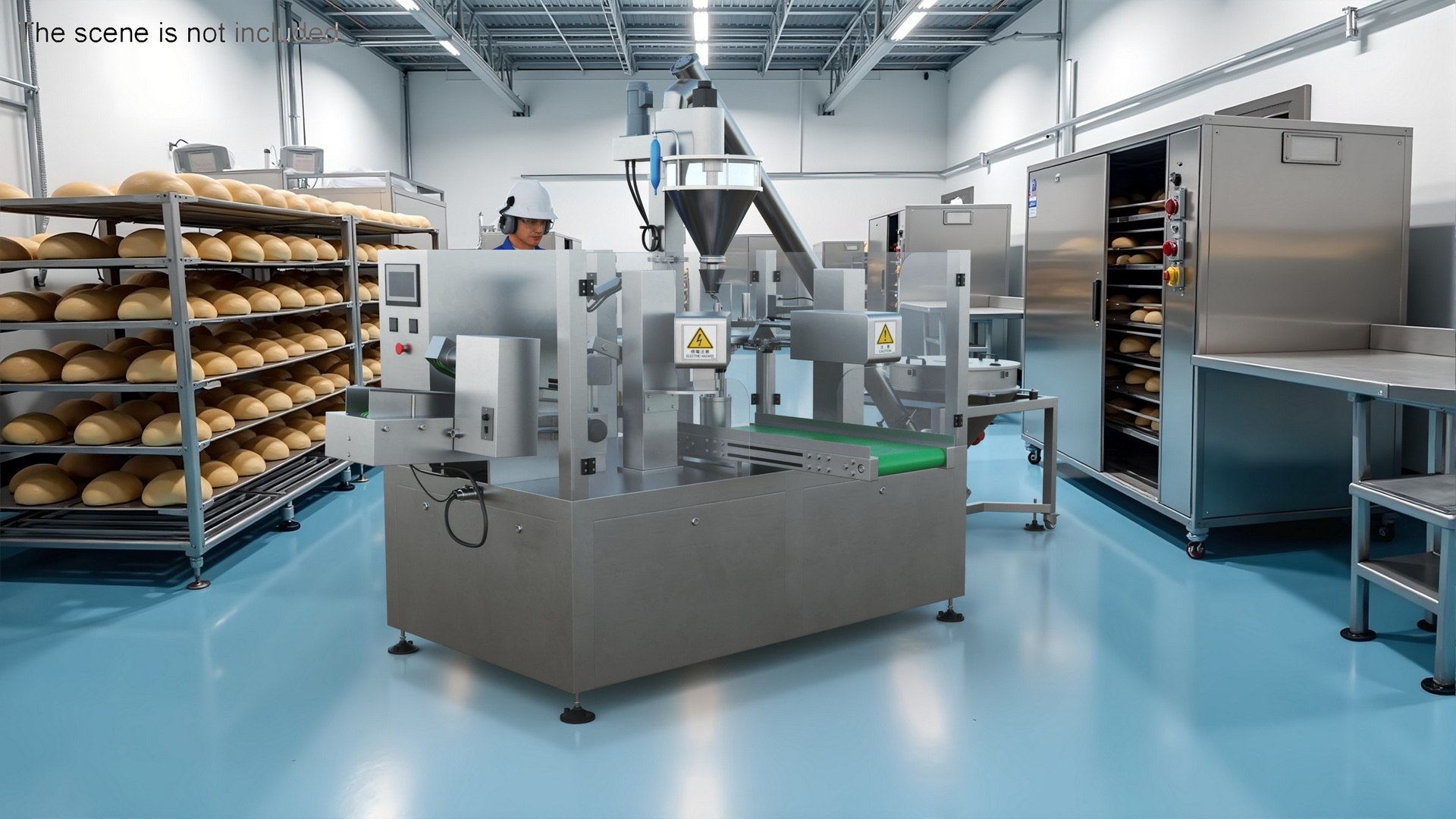 3D Bulk Product Packaging Machine Operation Worker Model - TurboSquid ...