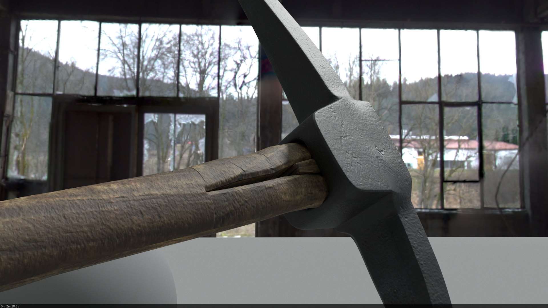 3D Axe Pick Model - TurboSquid 1274954