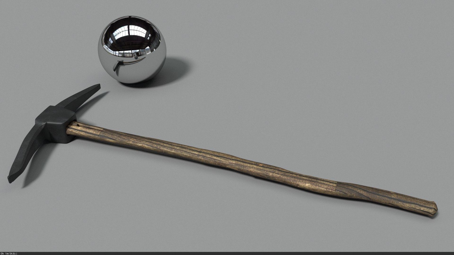 3D Axe Pick Model - TurboSquid 1274954