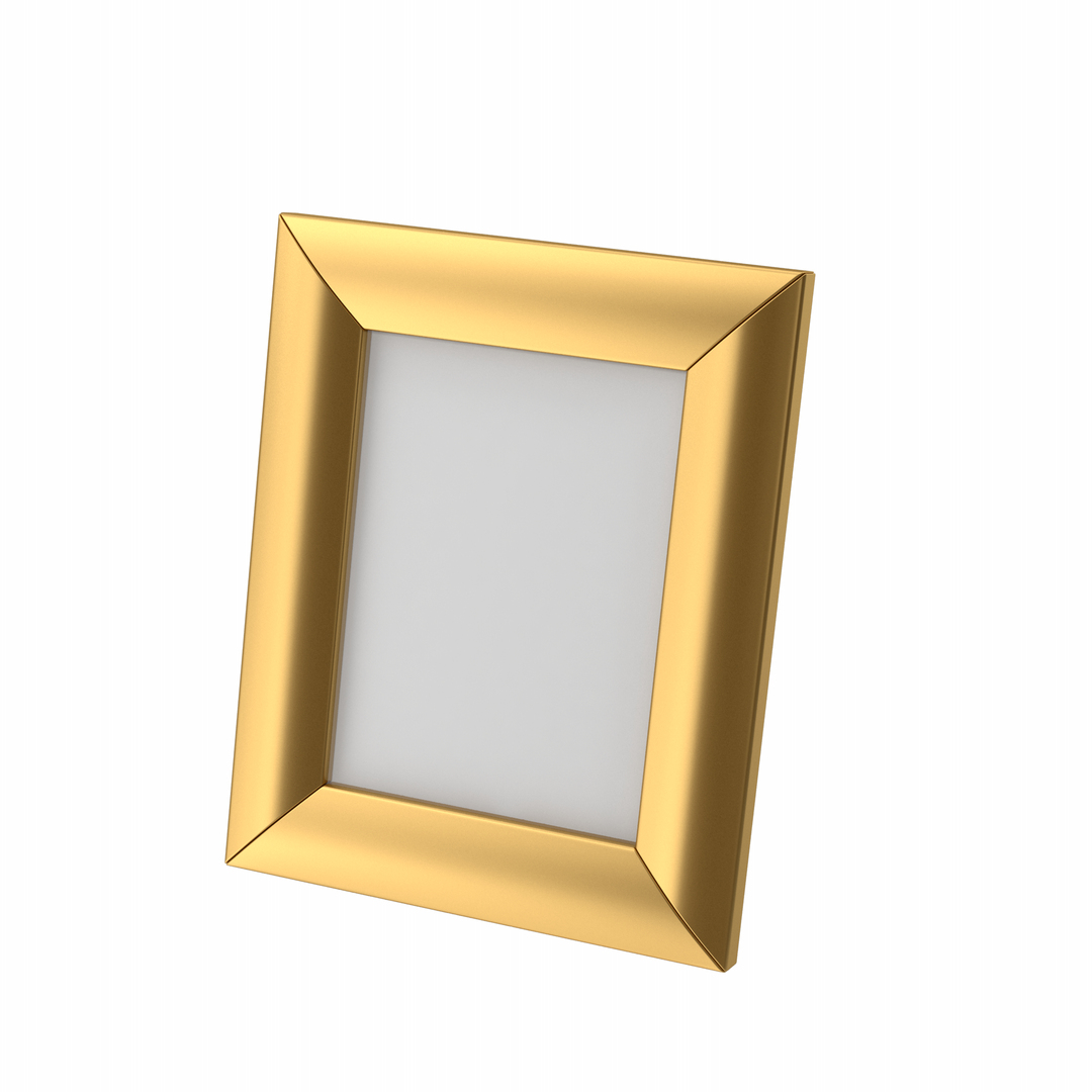 3D Gold Picture Frame - TurboSquid 2197188
