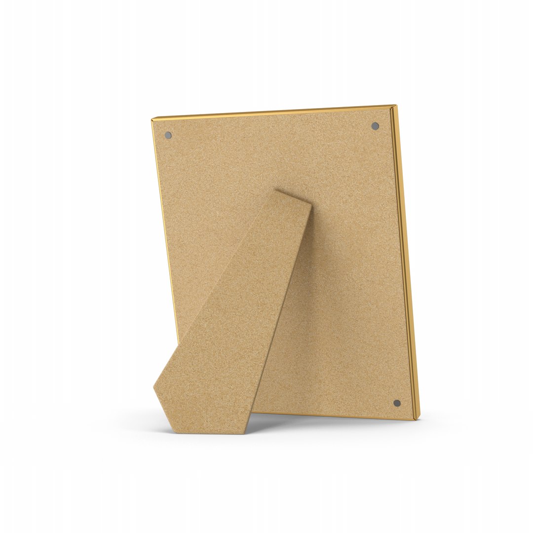3D Gold Picture Frame - TurboSquid 2197188
