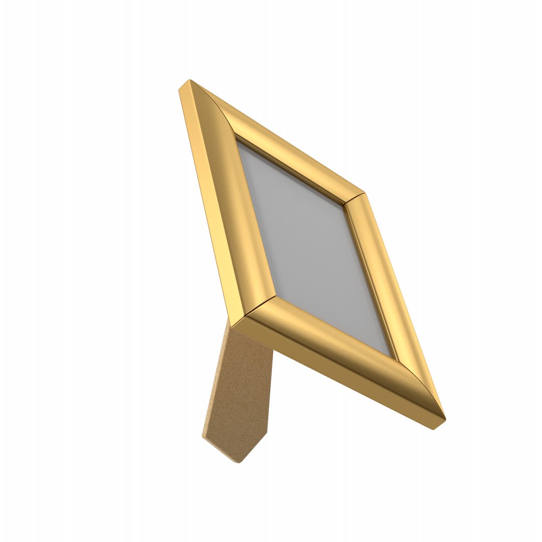 3D Gold Picture Frame - TurboSquid 2197188