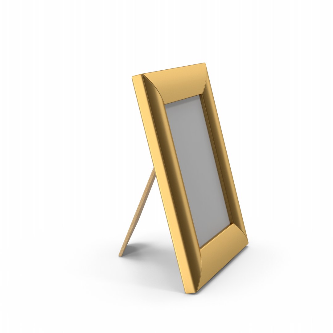 3D Gold Picture Frame - TurboSquid 2197188