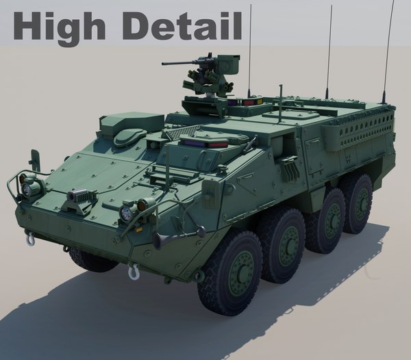 3D Stryker Models | TurboSquid