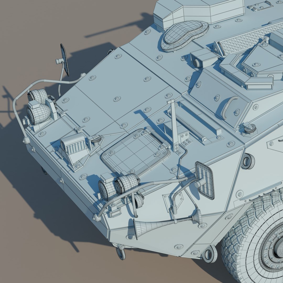 M1126 Stryker 3d Model