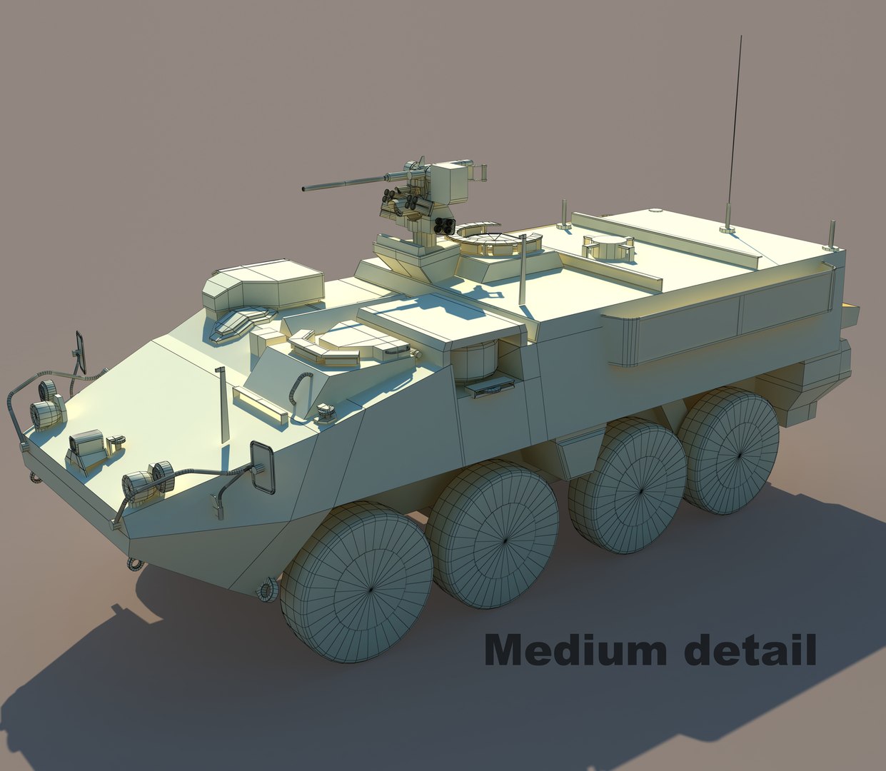 M1126 Stryker 3d Model
