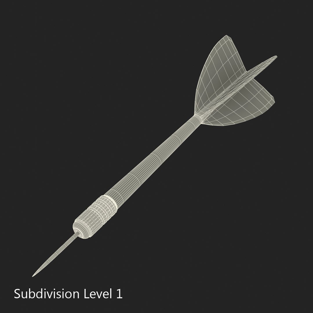 3d Model Dart Needles