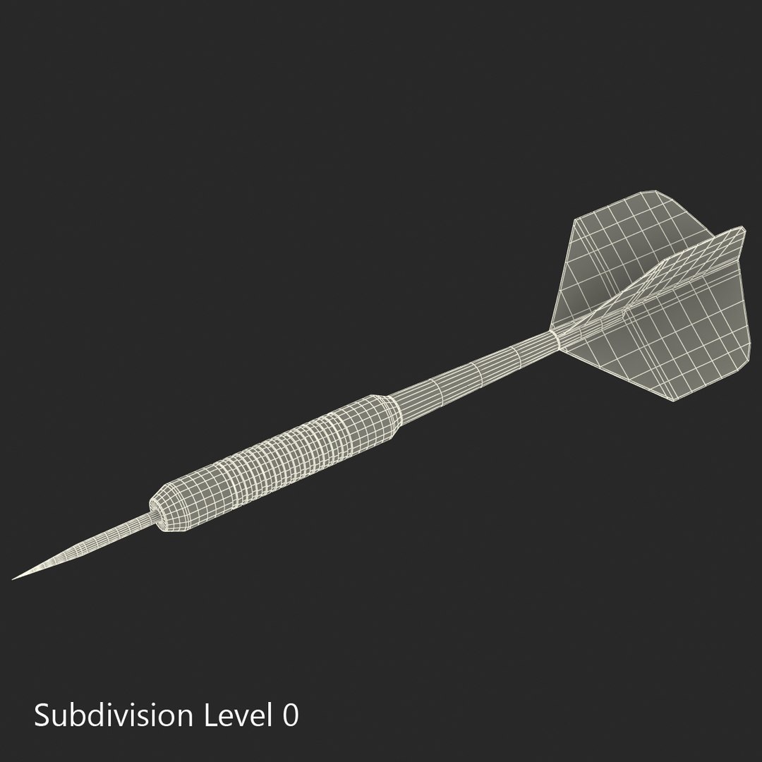 3d Model Dart Needles