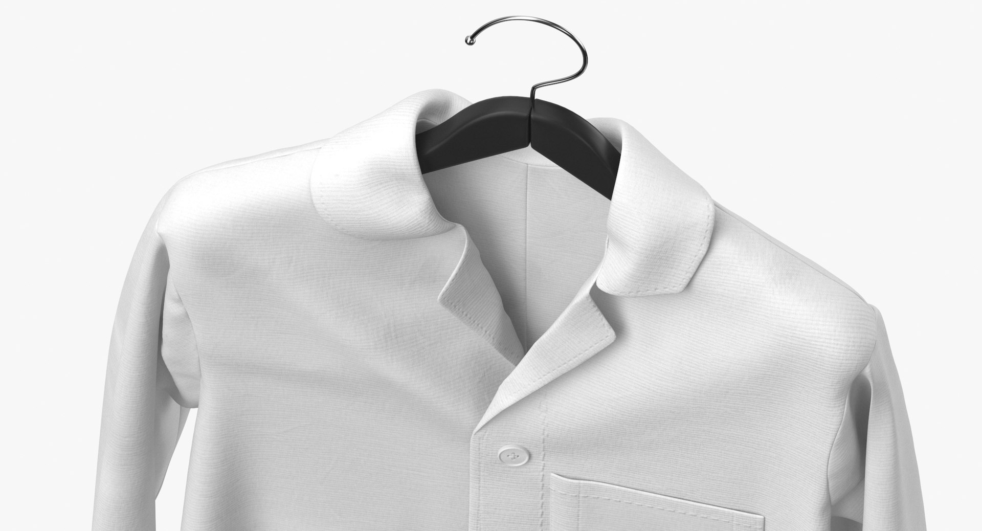 Lab Coats Hook and Hangar 3D - TurboSquid 1893456