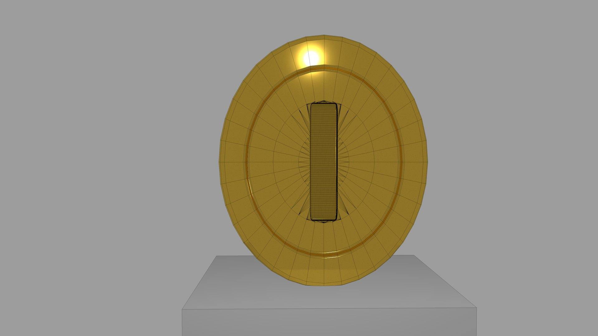 3D Model Coin Super Mario - TurboSquid 1335051