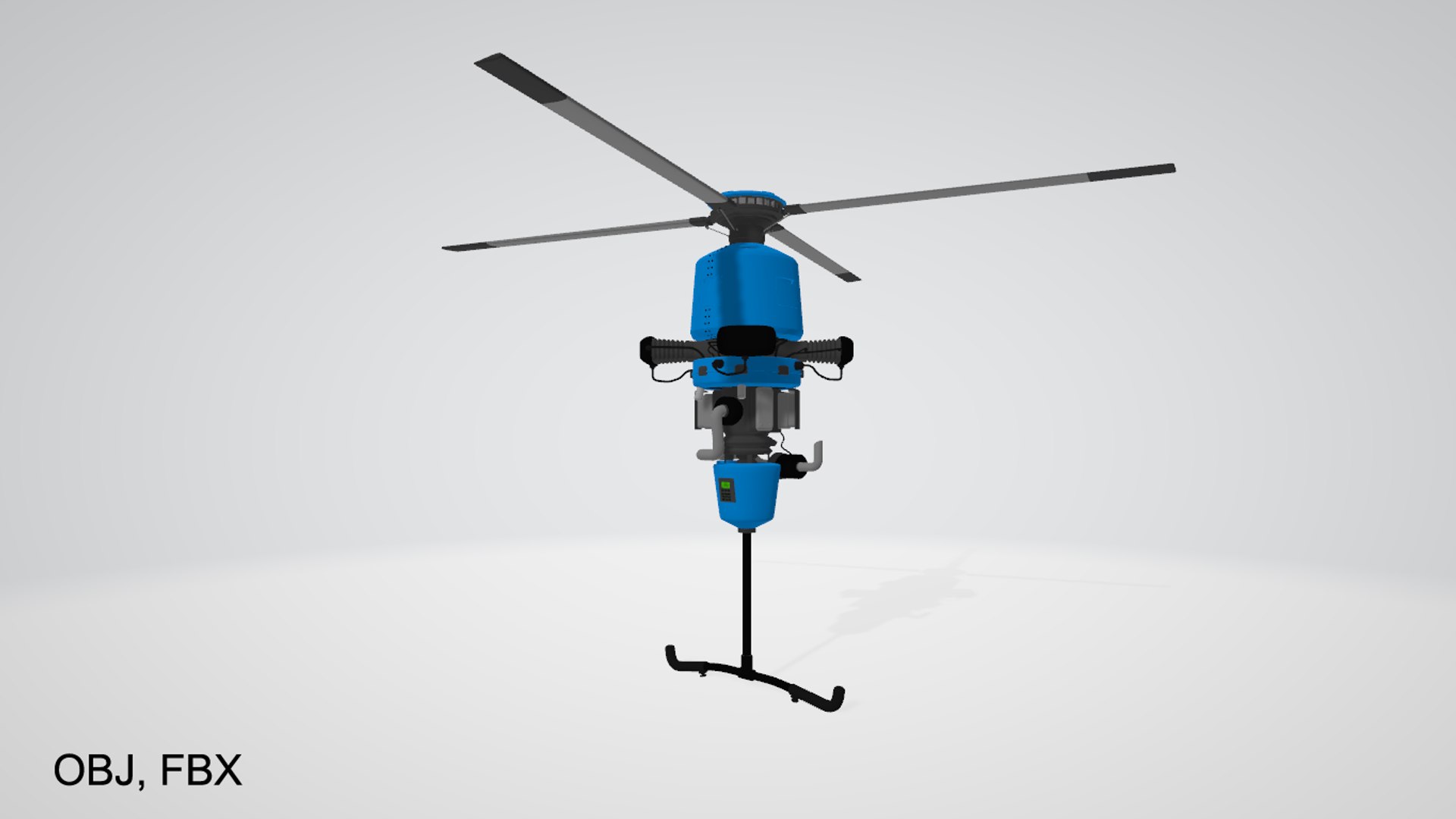 Hand Copter 3D Model - TurboSquid 2030408