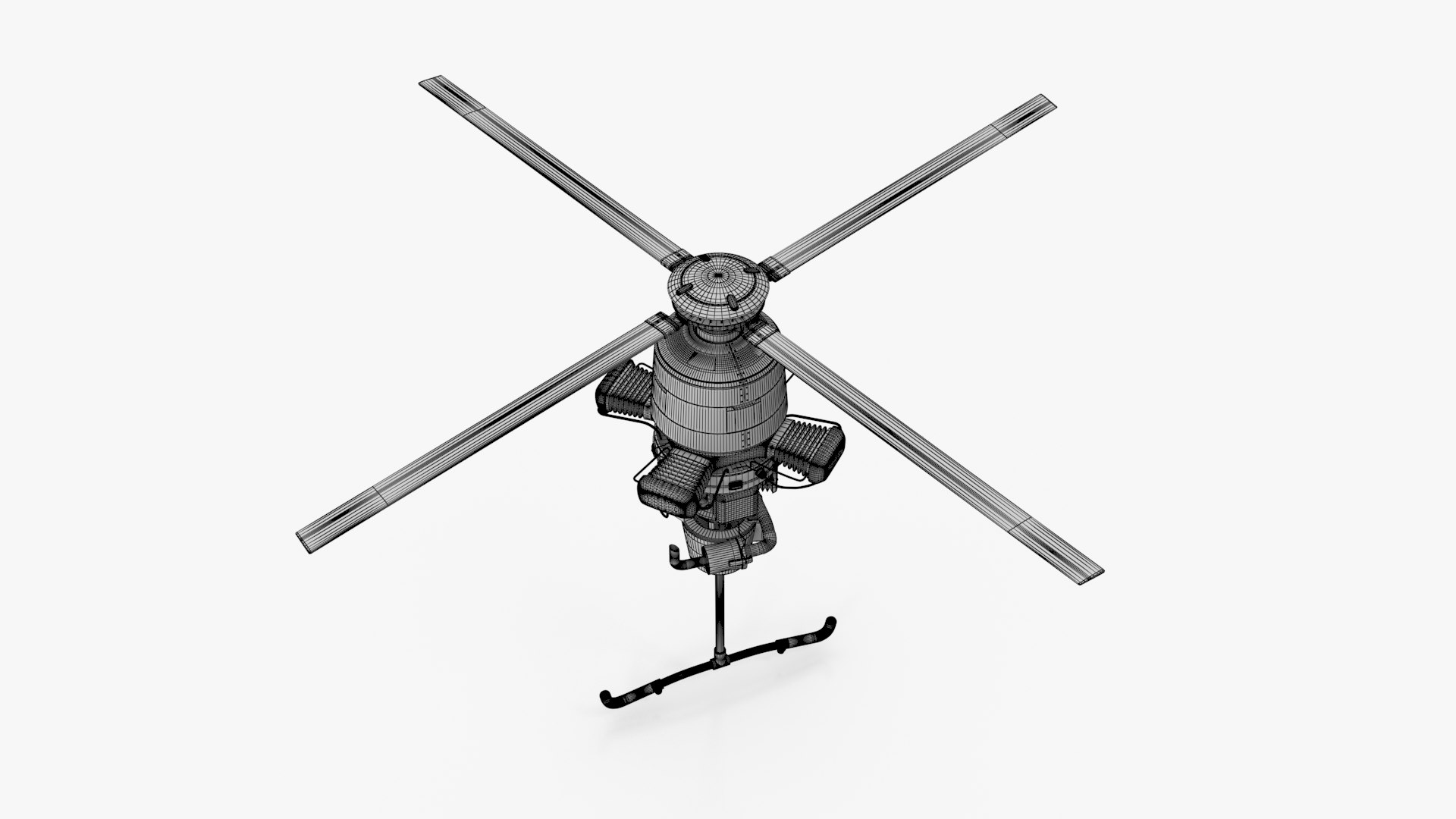 Hand Copter 3D Model - TurboSquid 2030408