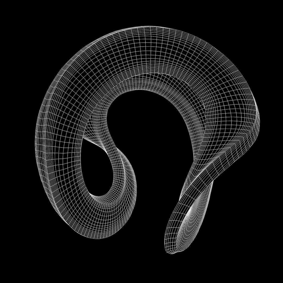 Infinity Loop Abstract 3D Model - TurboSquid 1421330