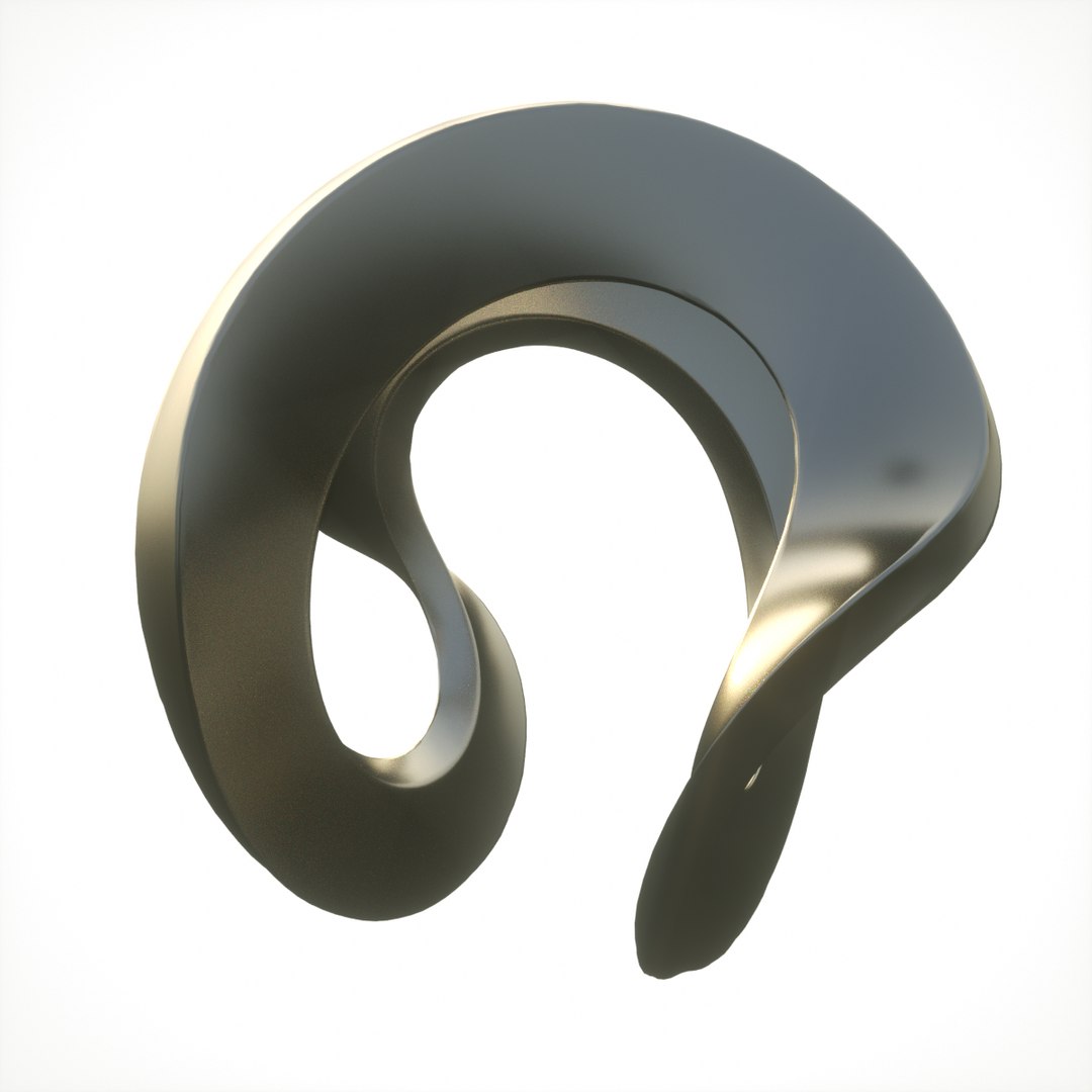 Infinity Loop Abstract 3D Model - TurboSquid 1421330