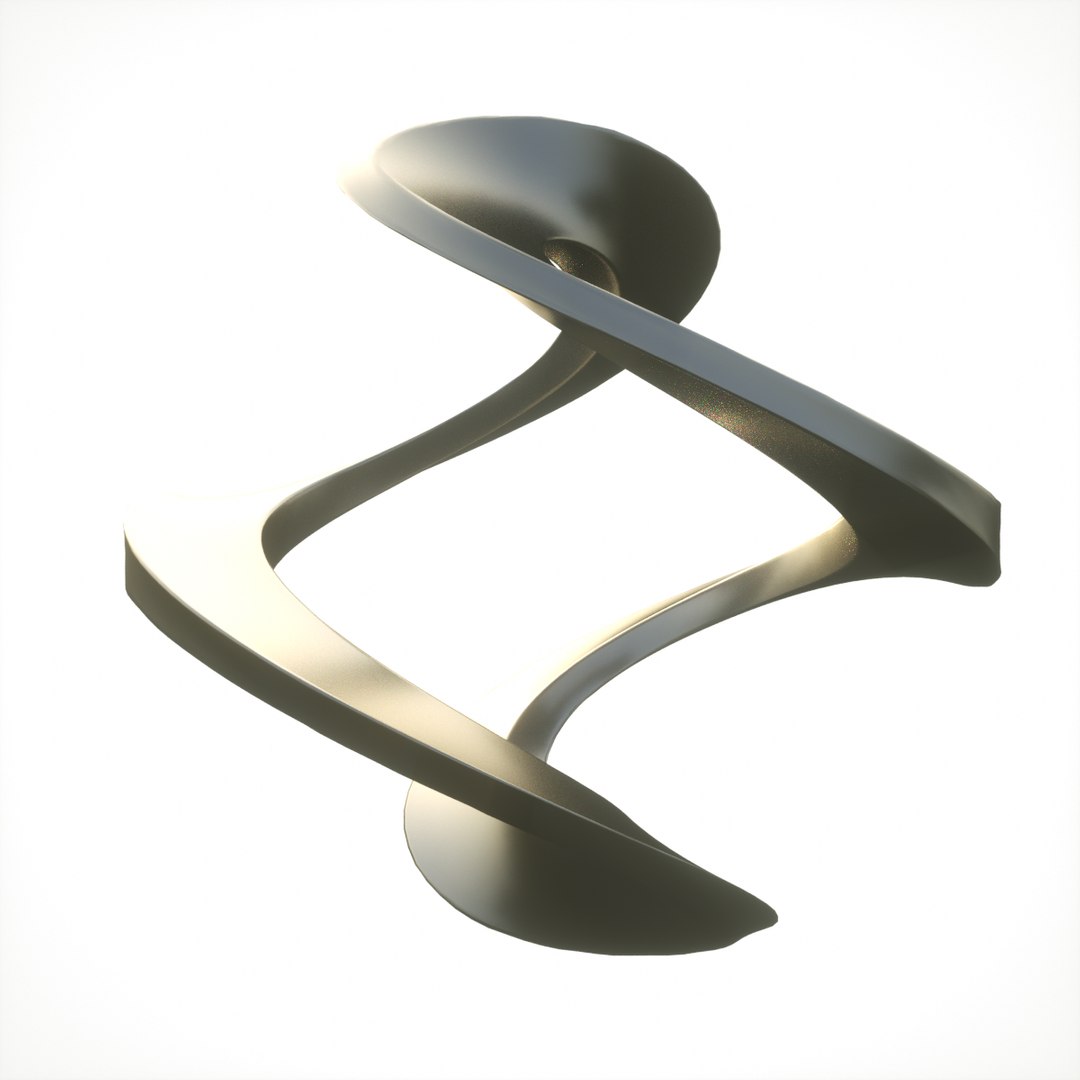 Infinity Loop Abstract 3D Model - TurboSquid 1421330