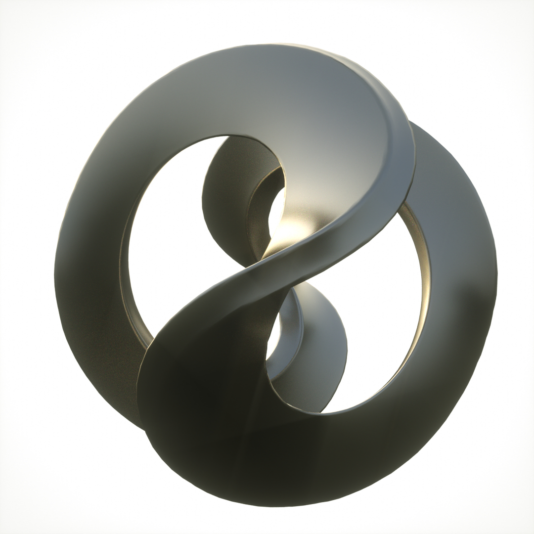 Infinity Loop Abstract 3D Model - TurboSquid 1421330
