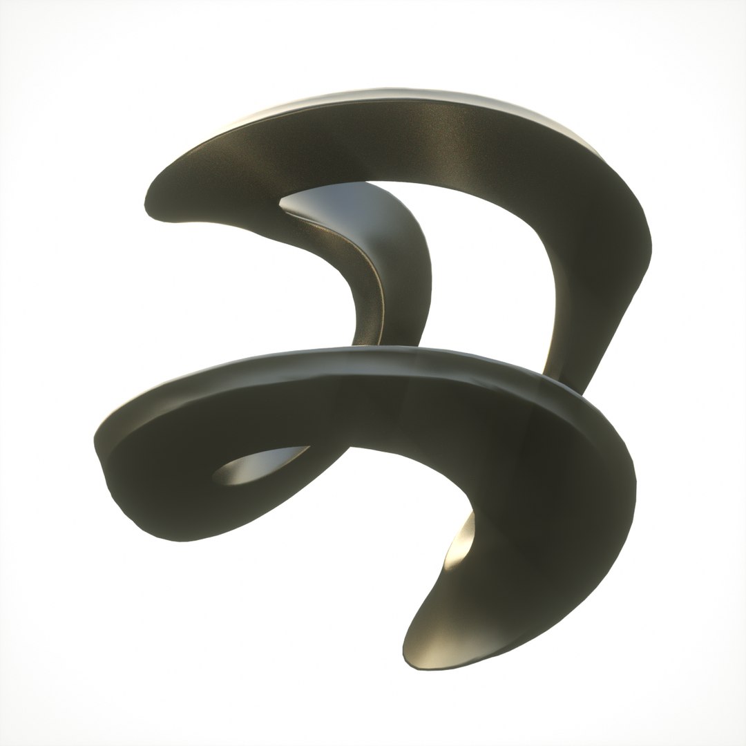 Infinity Loop Abstract 3D Model - TurboSquid 1421330