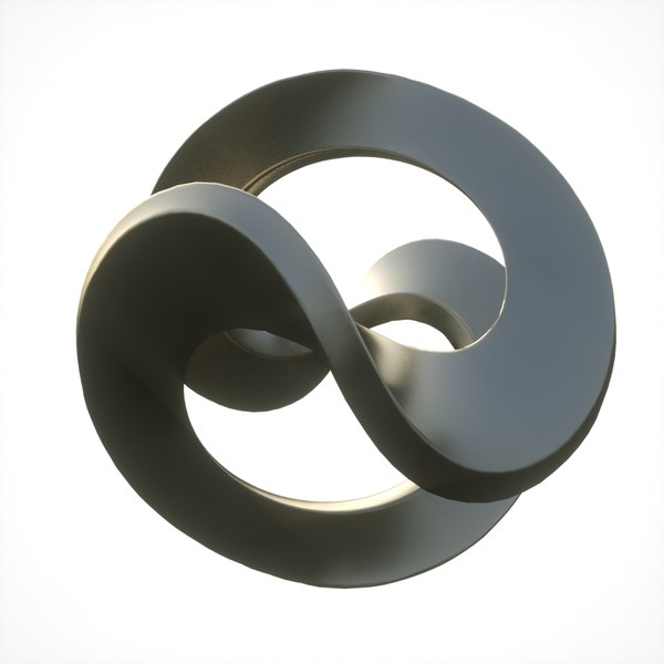 Infinity loop abstract 3D model - TurboSquid 1421330