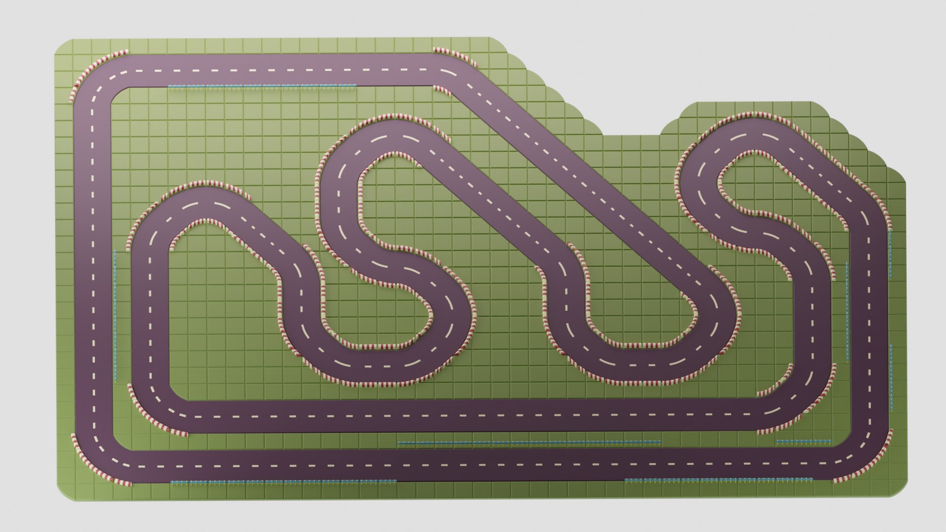 3D Modular racing pack model - TurboSquid 2036369