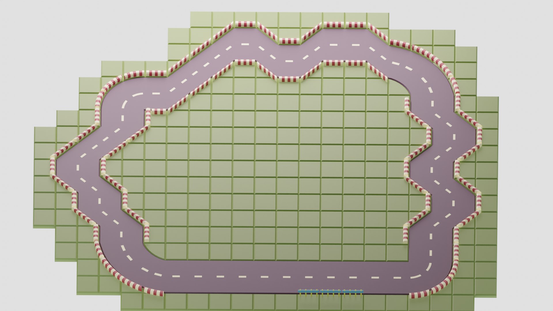 3D Modular racing pack model - TurboSquid 2036369