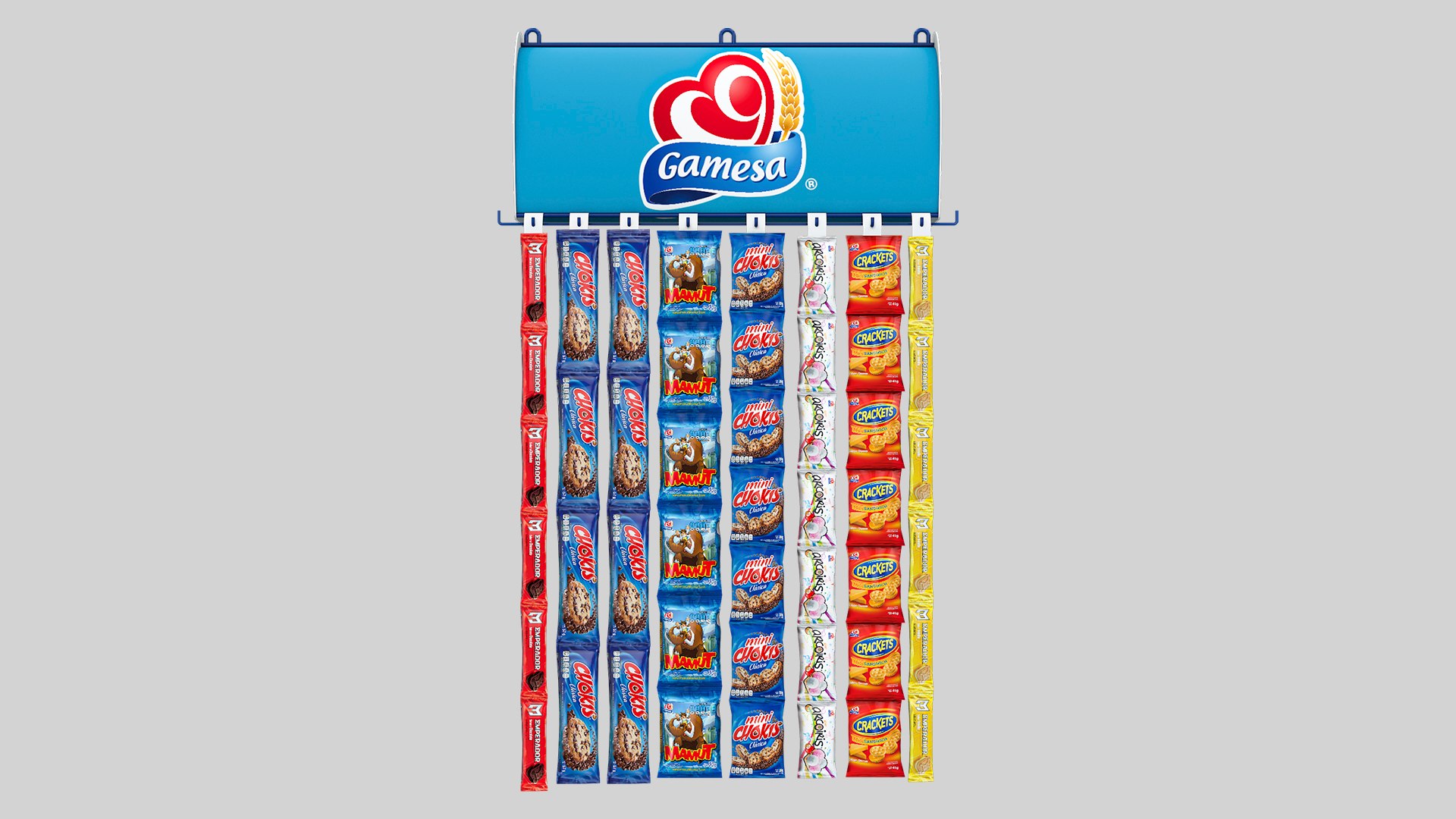 Rack Chokis - Fritolay Set C4D 3D Model - TurboSquid 2056390
