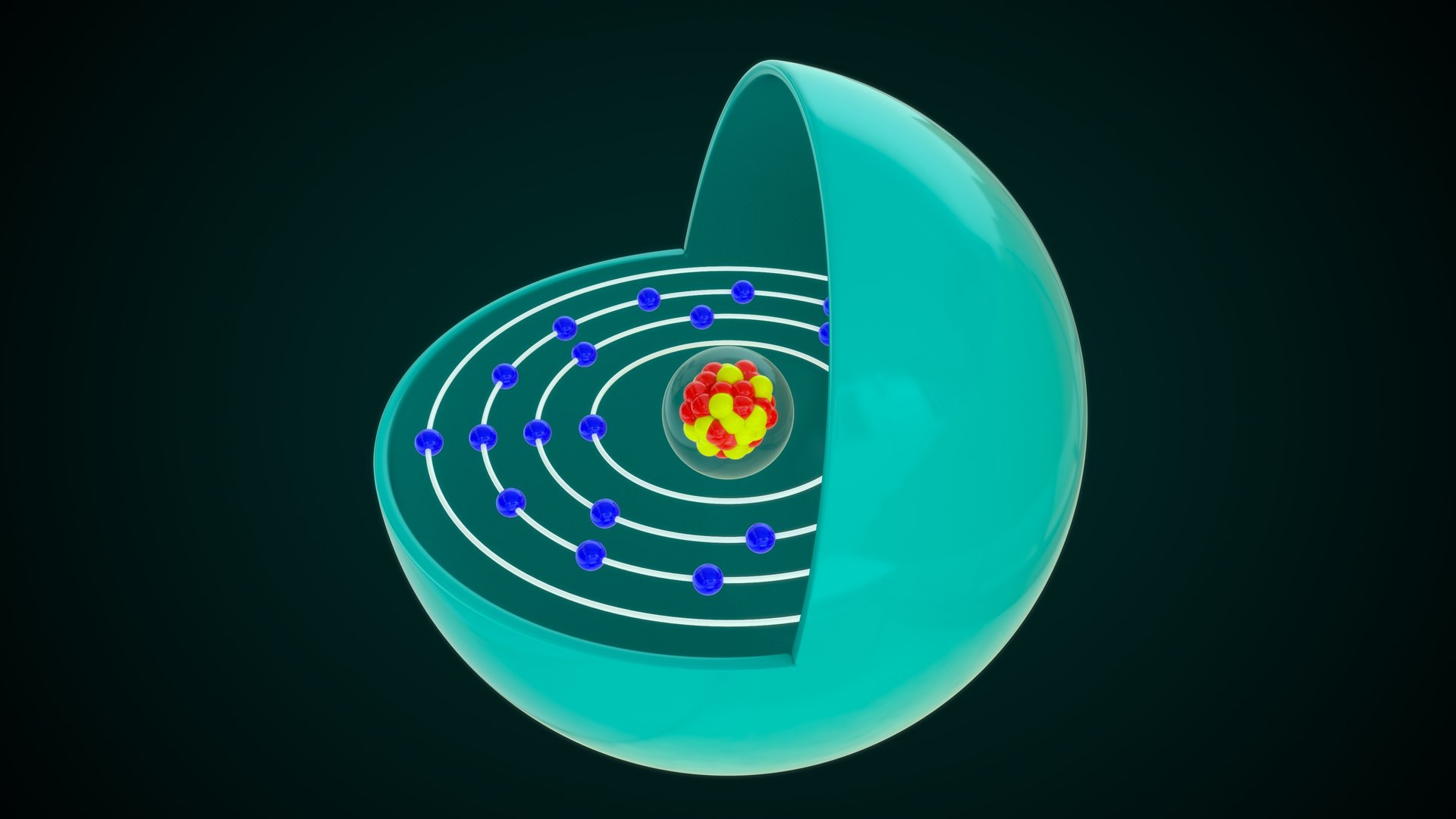 3D Iron Chemical Element - TurboSquid 2134921