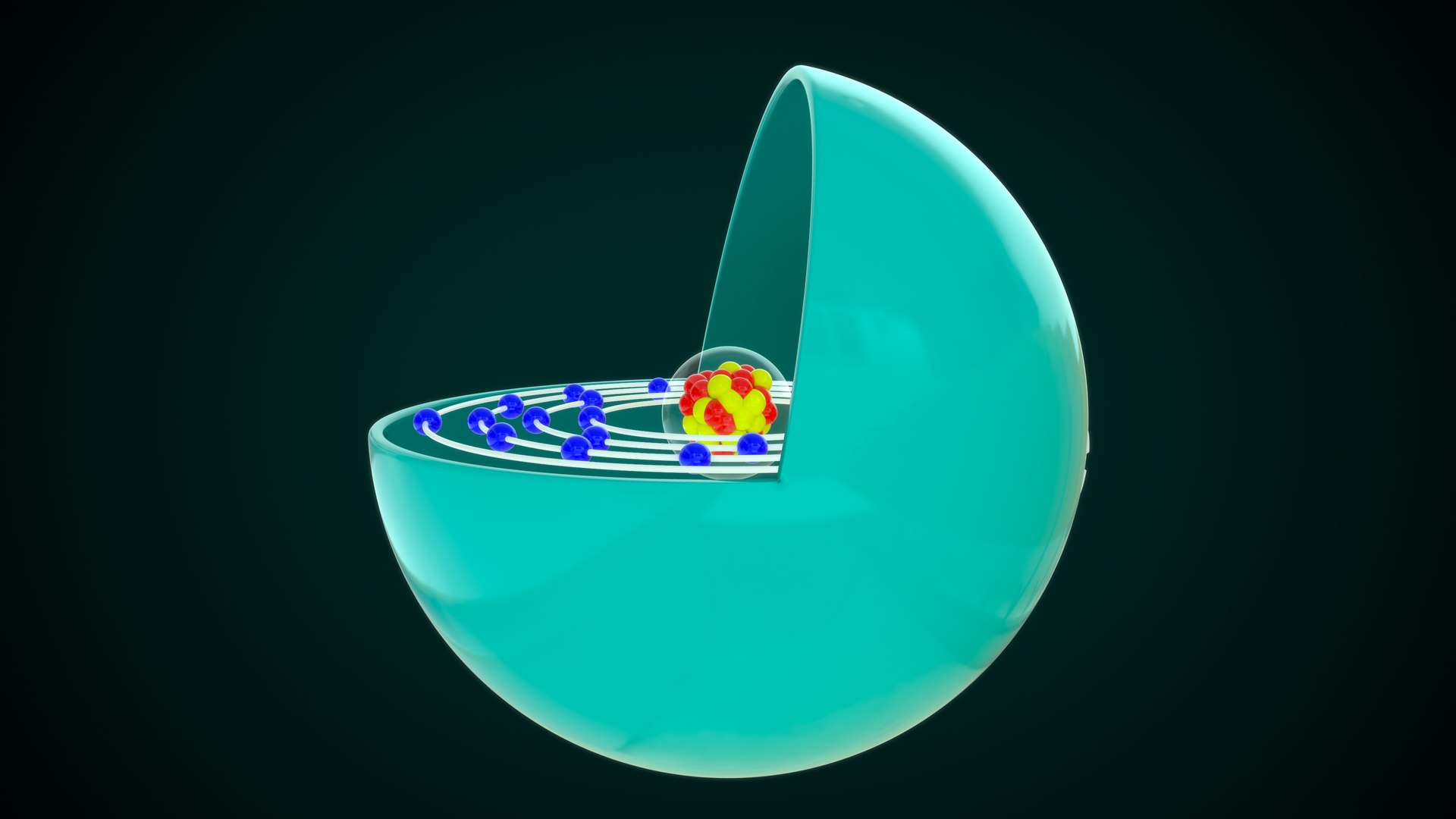 3D Iron Chemical Element - TurboSquid 2134921