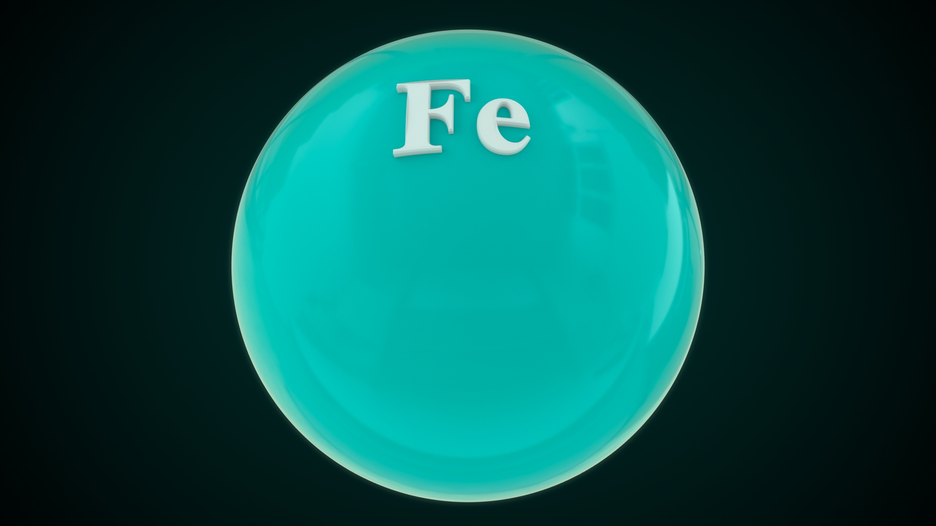 3D Iron Chemical Element - TurboSquid 2134921