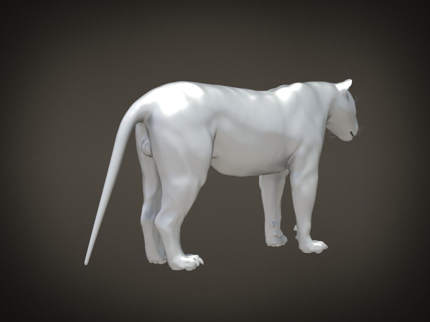 3d Rigged Lion King Hair Fur