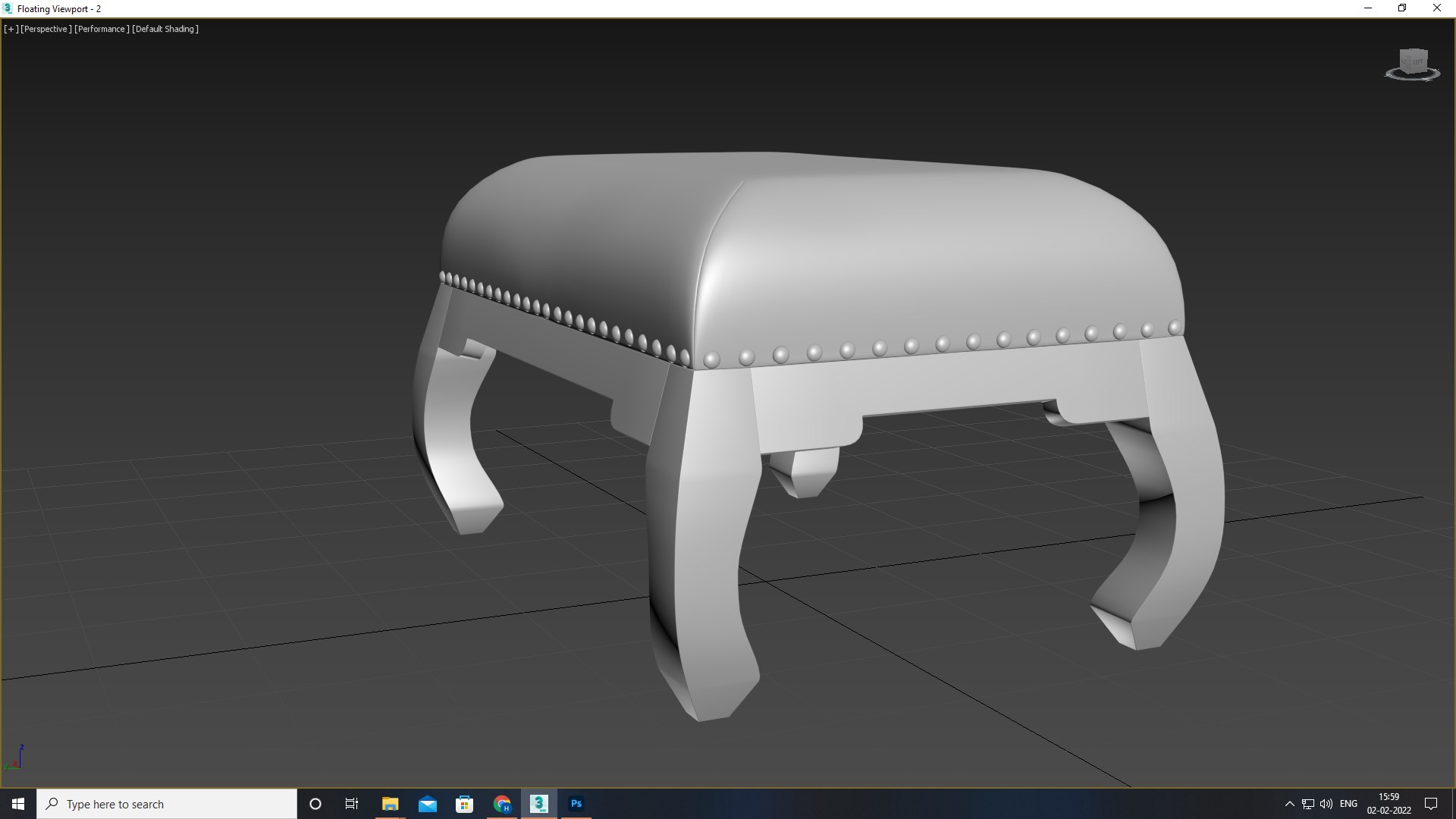 Foot Stool 3D Model - TurboSquid 1848777