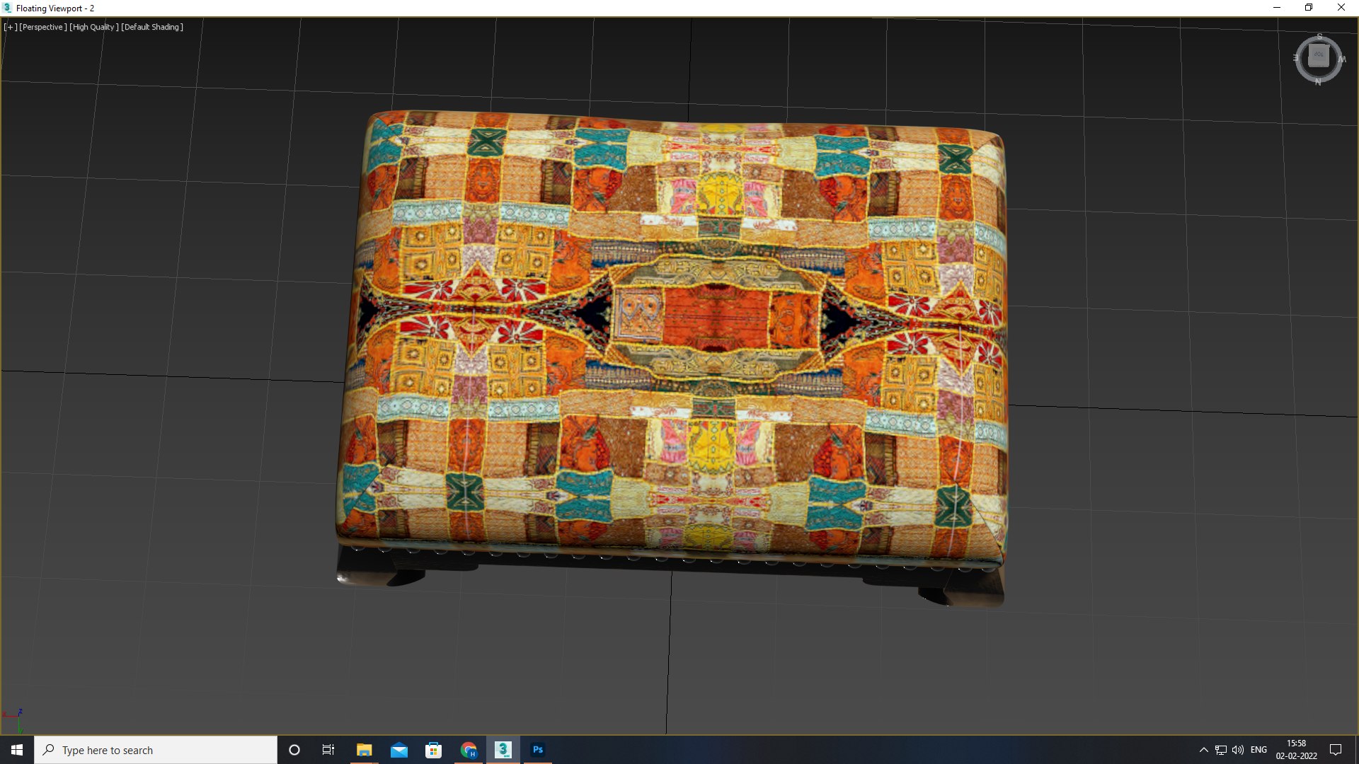 Foot Stool 3D Model - TurboSquid 1848777