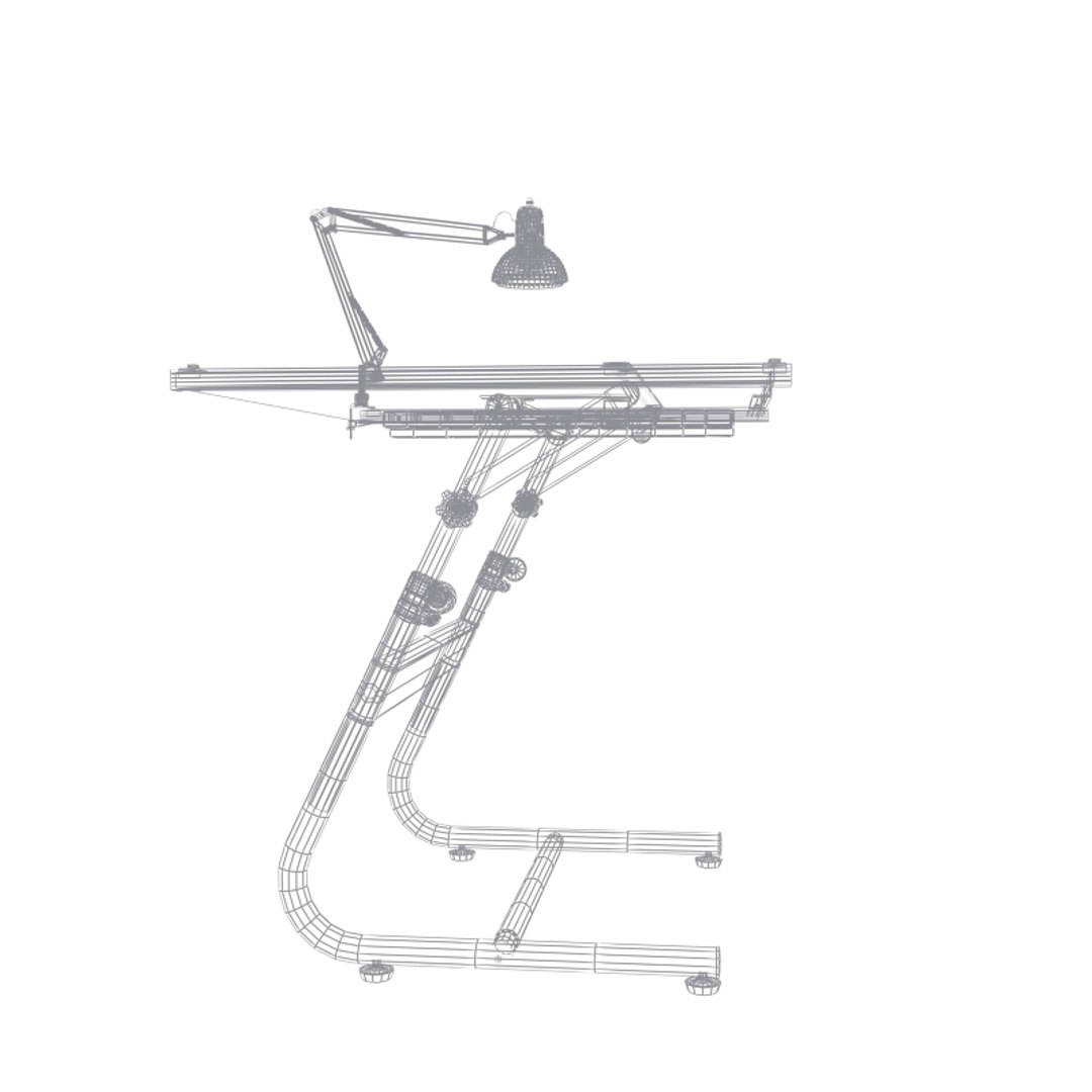 Drafting Table 3d Model