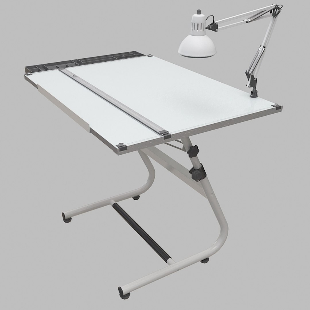 Drafting Table 3d Model