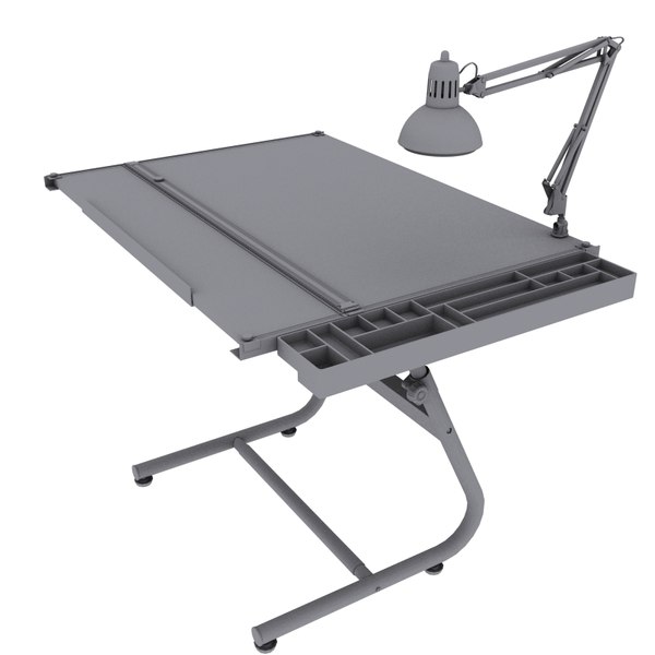 drafting table 3d model