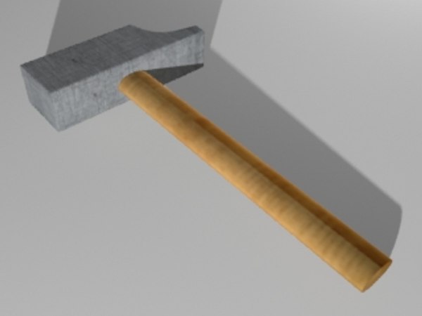 3d model hammer