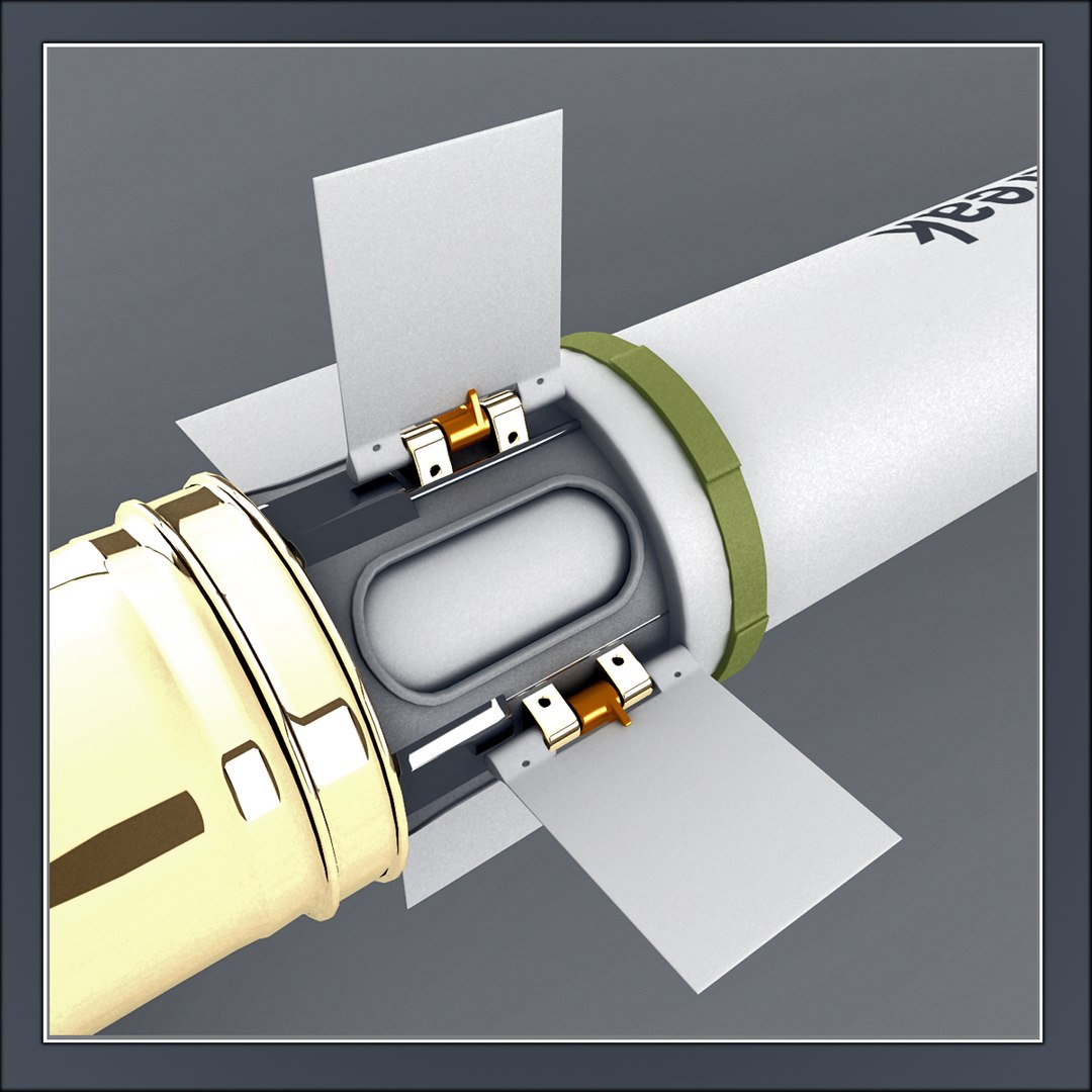 Starstreak Missile 3d Model