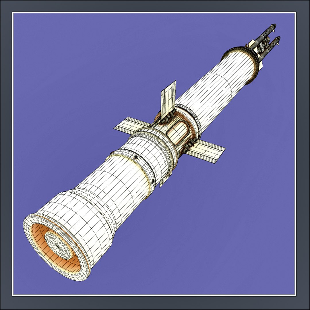 Starstreak Missile 3d Model