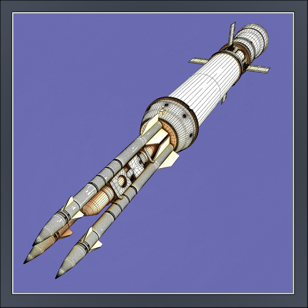 Starstreak Missile 3d Model