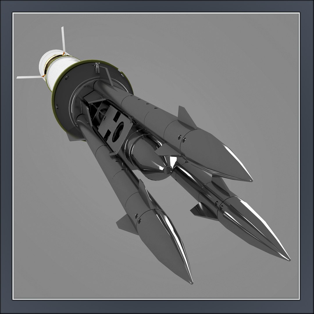Starstreak Missile 3d Model