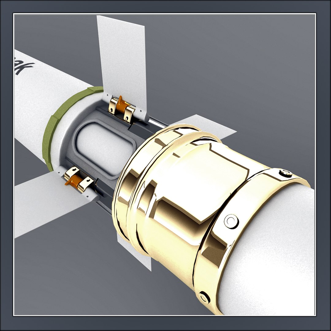 Starstreak Missile 3d Model