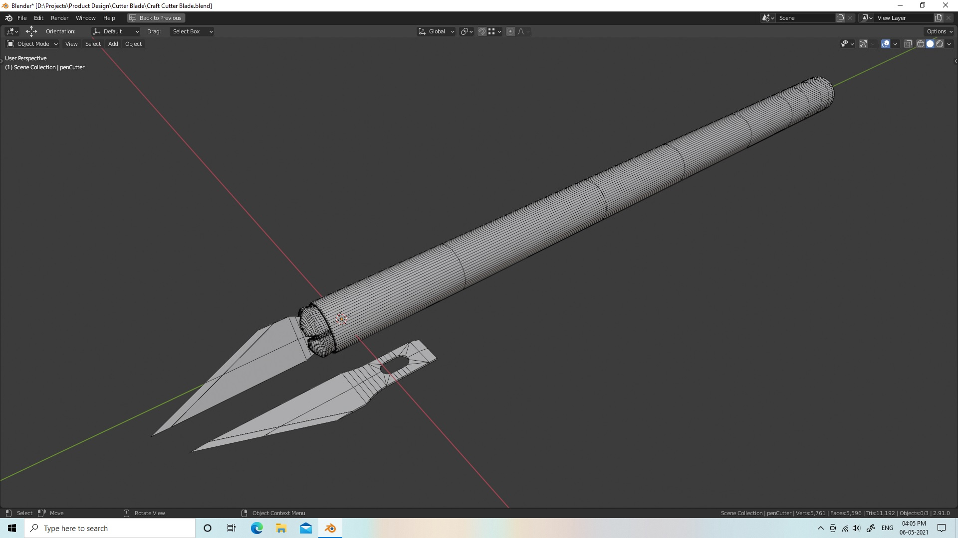 3D model Craft Cutter Blade - TurboSquid 1729016