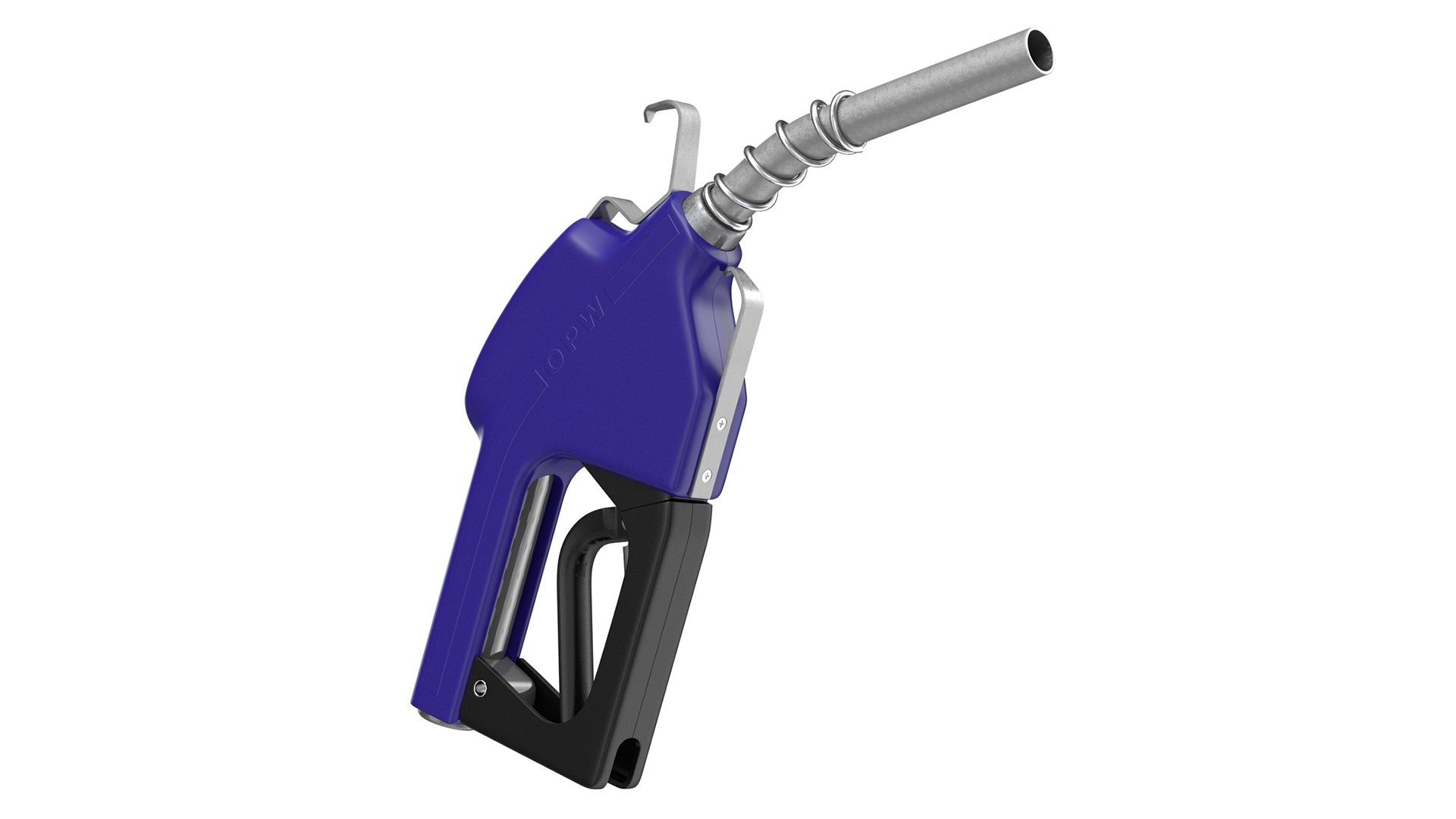 Fuel Dispenser Nozzle Blue Model - TurboSquid 2243888
