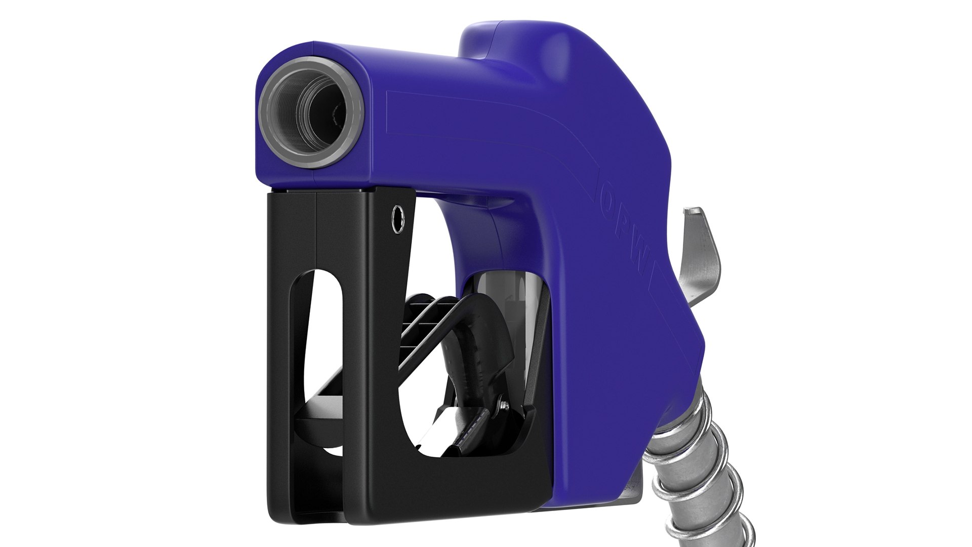 Fuel Dispenser Nozzle Blue Model - TurboSquid 2243888