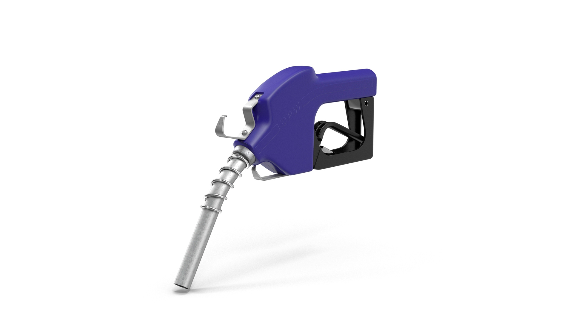 Fuel Dispenser Nozzle Blue Model - TurboSquid 2243888