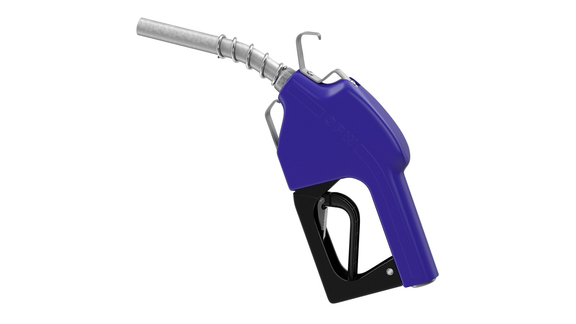 Fuel Dispenser Nozzle Blue Model - TurboSquid 2243888