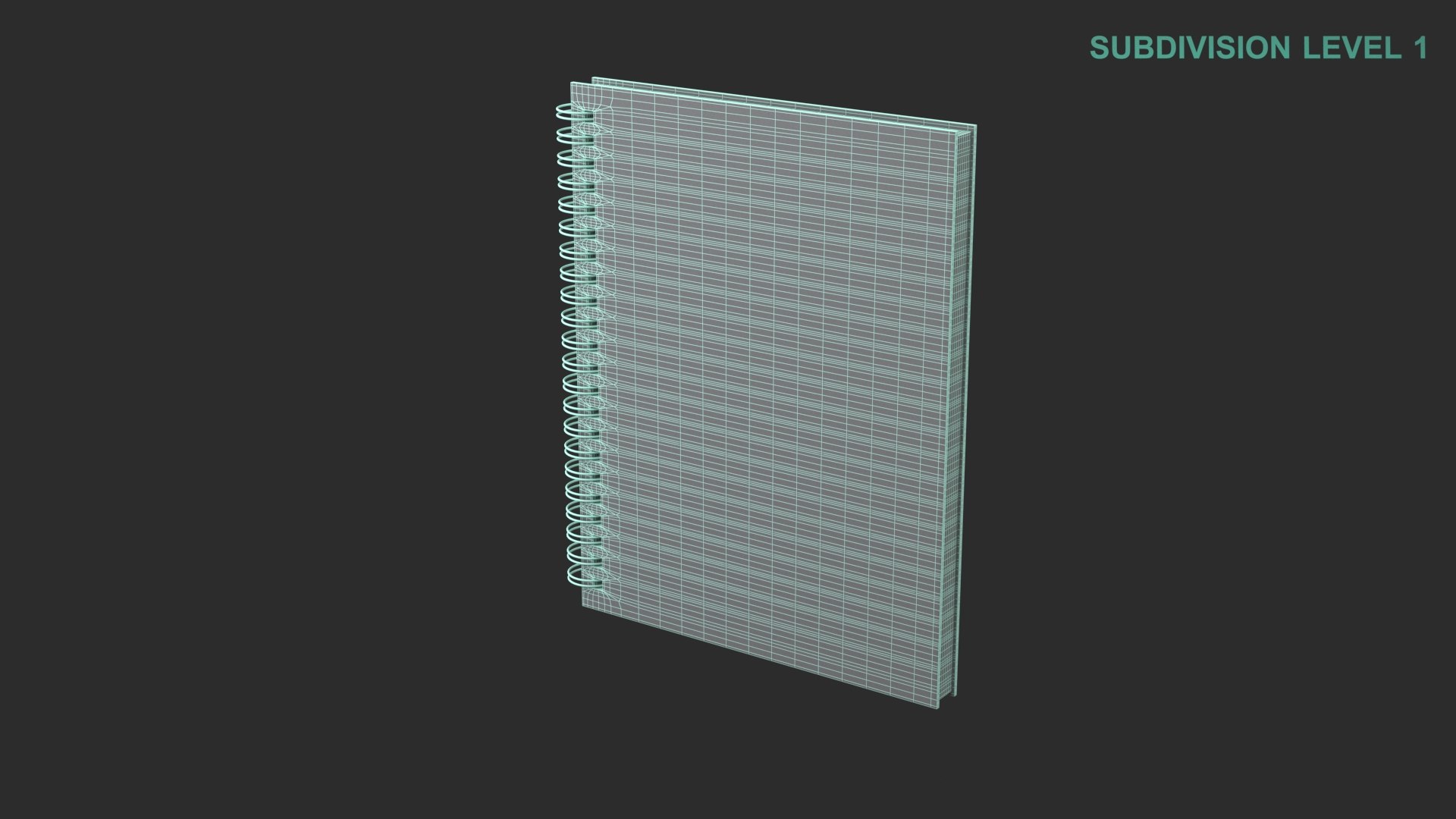 3D Spiral Notebook - TurboSquid 2000158