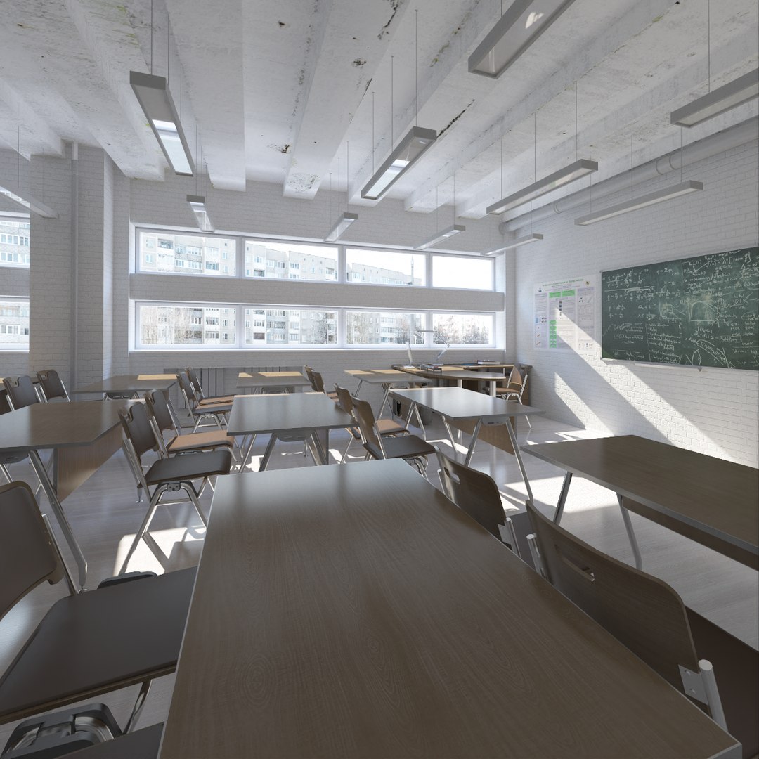 3D School Class 6 - TurboSquid 2009035