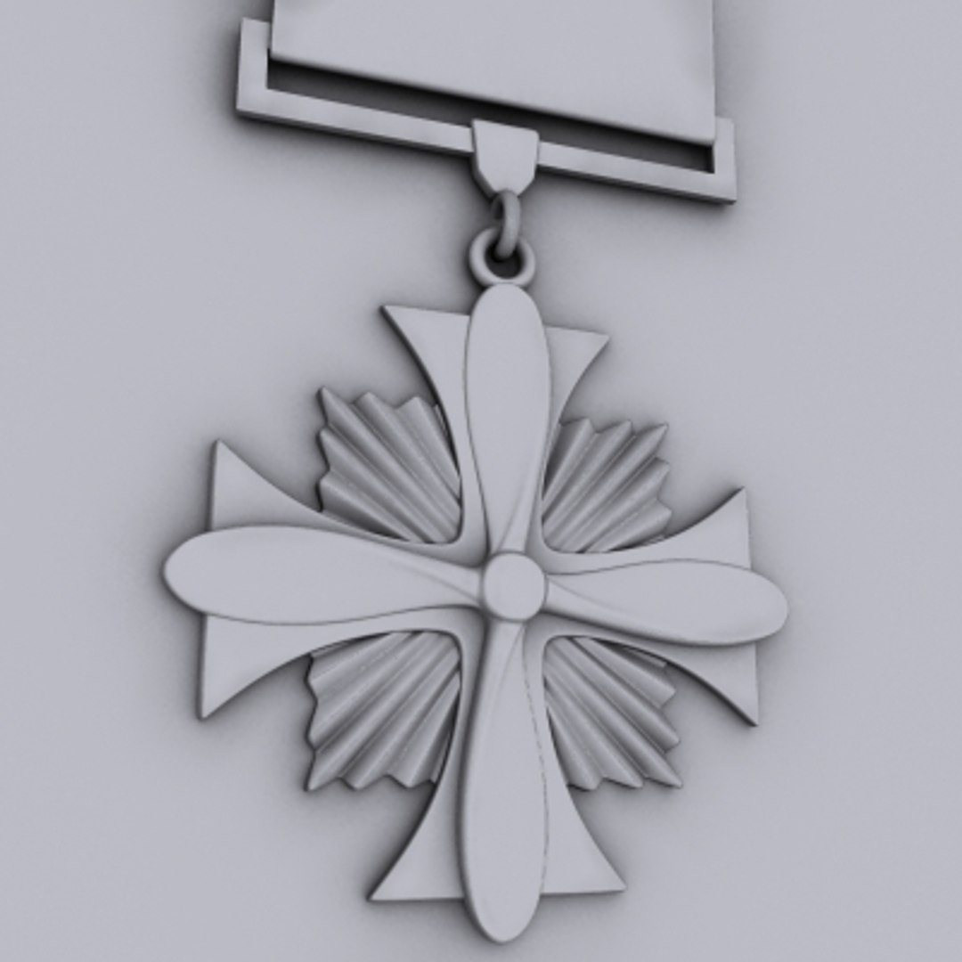 3d Model Distinguished Flying Cross