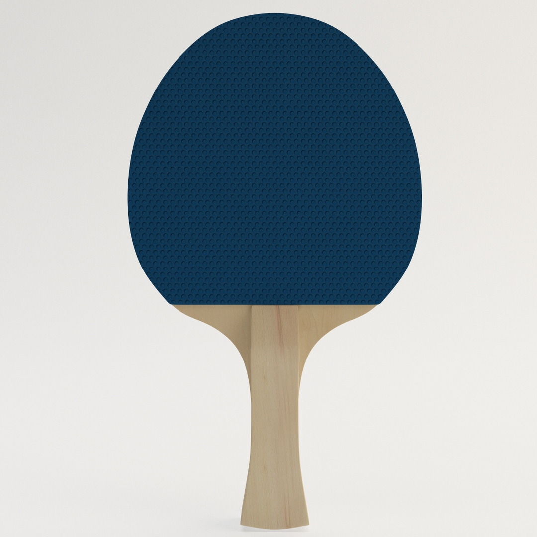 Ping Pong Paddle 3d Model