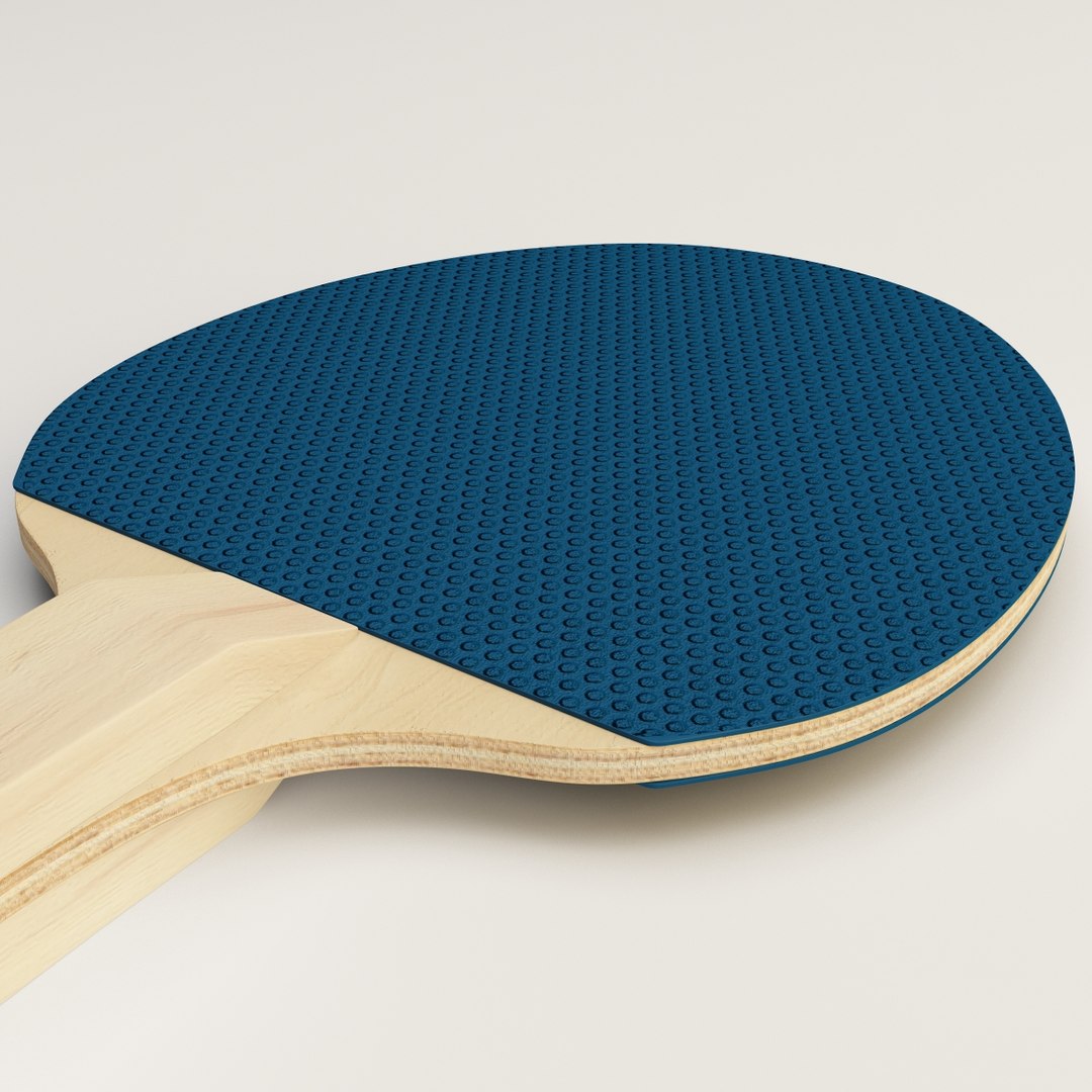 Ping Pong Paddle 3d Model